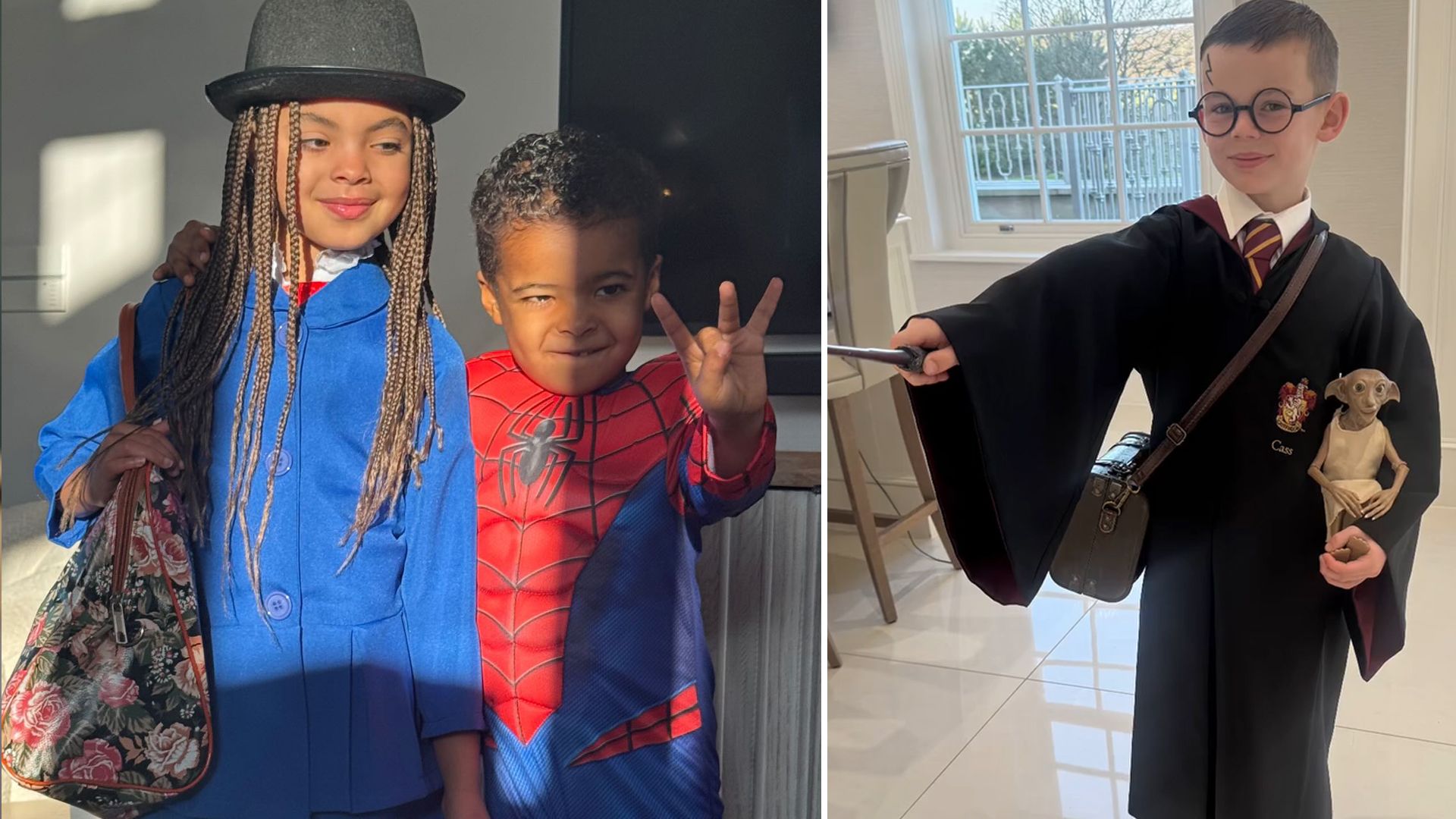 9 World Book Day costumes: best celebrity kids photos from Rochelle ...