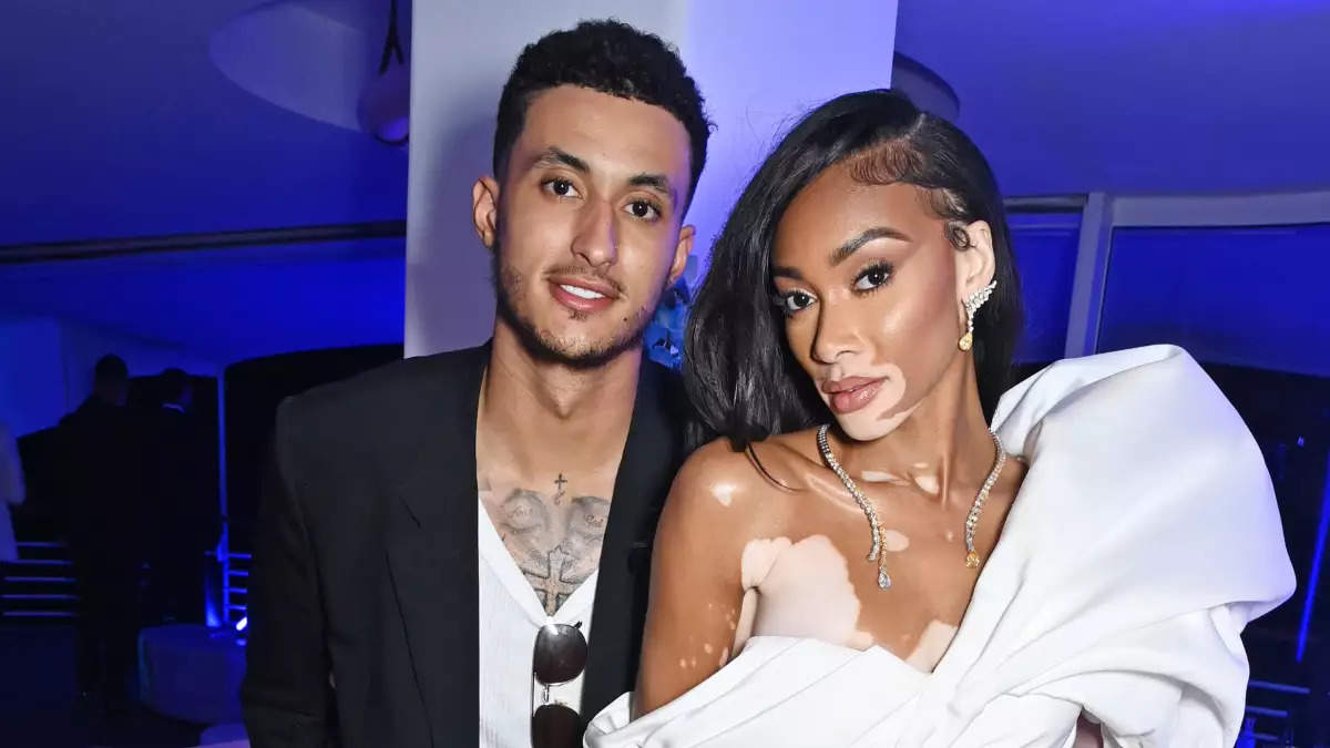 Kyle Kuzma drops 5-word reaction to his fiancée Winnie Harlow’s ...