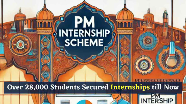 PM Internship Scheme 2025: Over 28,000 Students Secured Internships ...