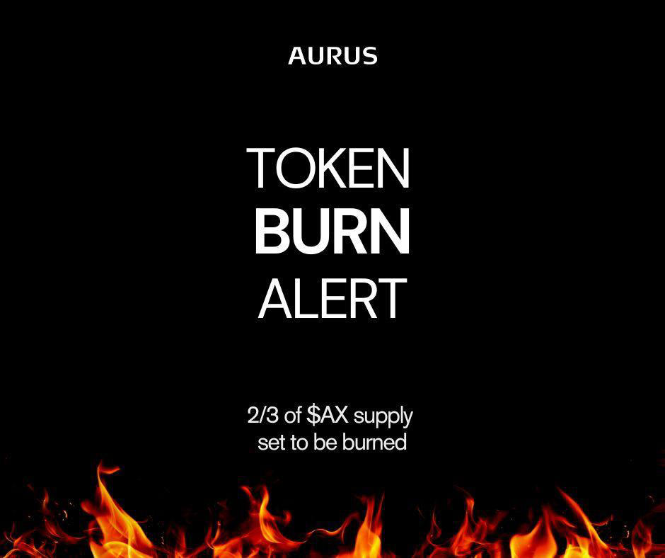 AURUS sets its sights on new token launch with ⅔ supply burn of its ... AURUS sets its sights on new token launch with ⅔ supply burn of its ...