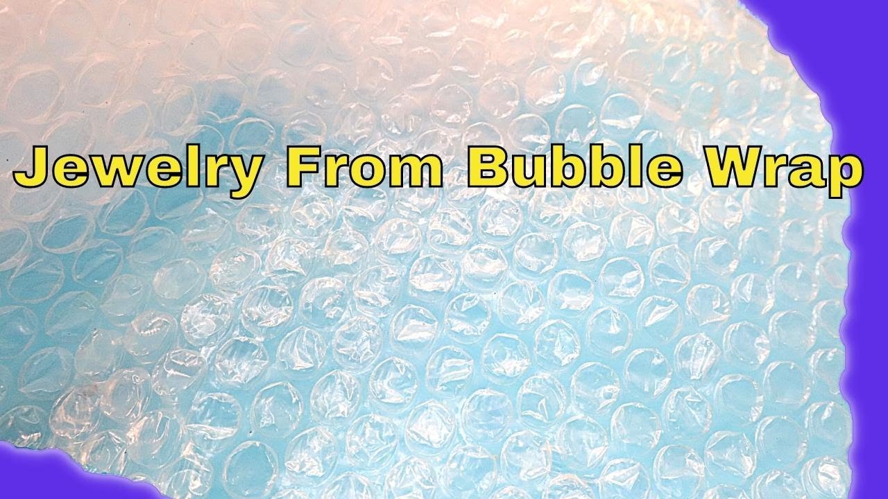 Wie Zou Geloven Dat Hij PRACHTIGE SIERADEN van Bubbelfolie Maakte? 🤯