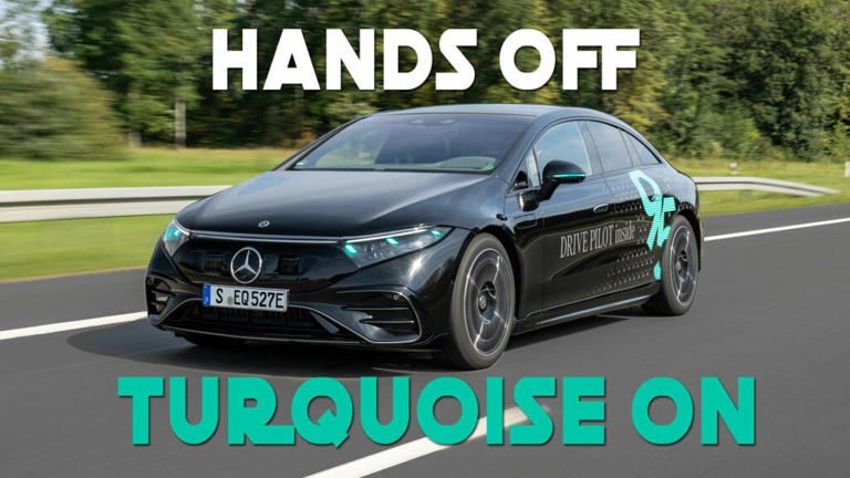 Mercedes Cars Will Use Turquoise Lights When Driving Autonomously