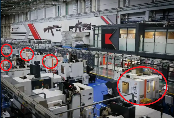 Des machines suisses fabriquent les kalachnikovs de Poutine