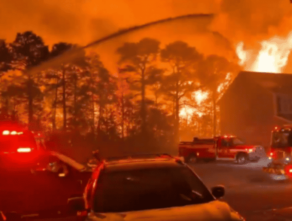 Florida Forest Service Sends Firefighters To Aid South Carolina Wildfire Battle