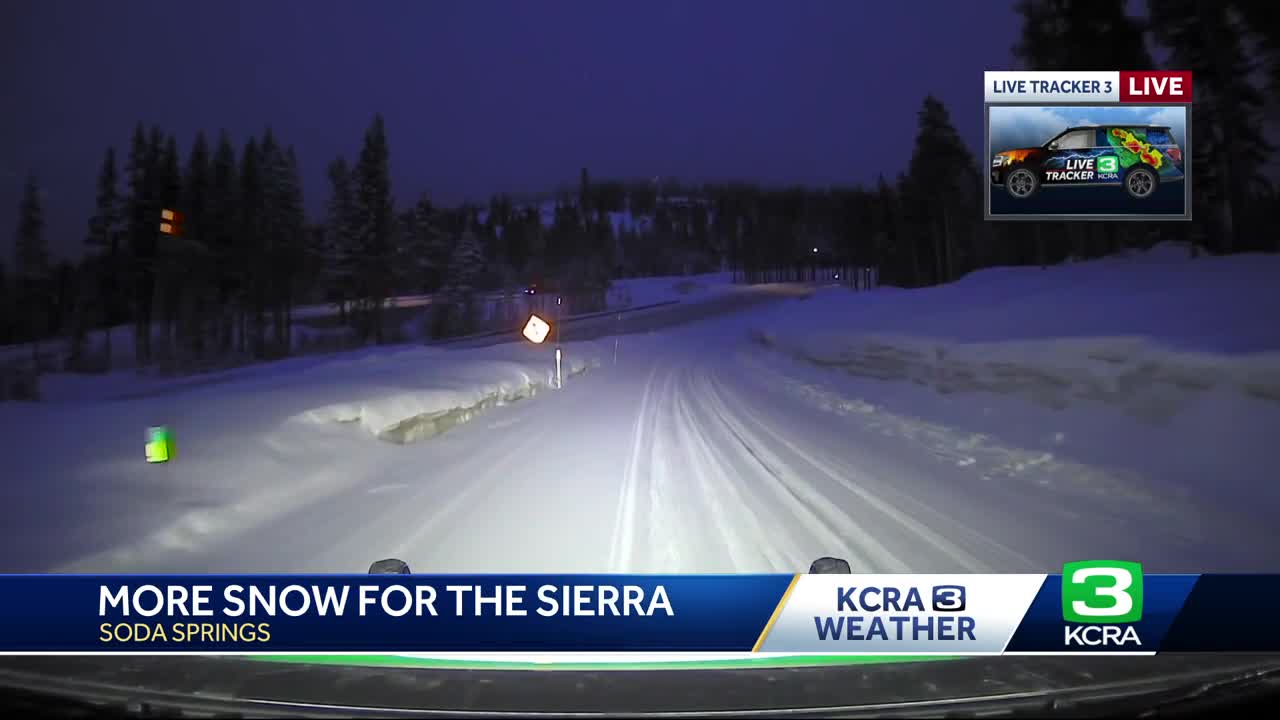 Northern California snow continues to impact Sierra travel | Updates at ...