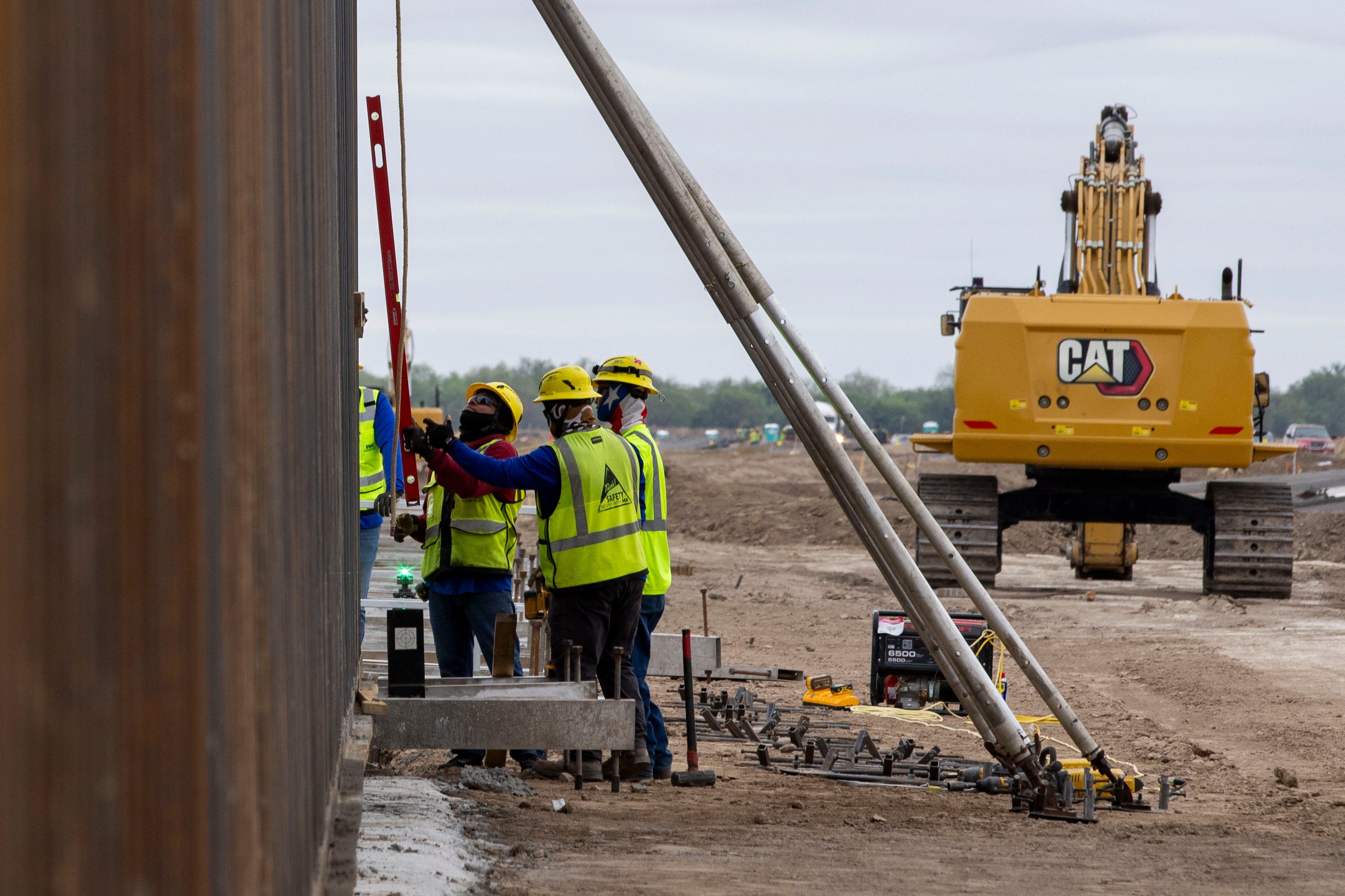 60 miles of Texas border wall have been completed, officials say