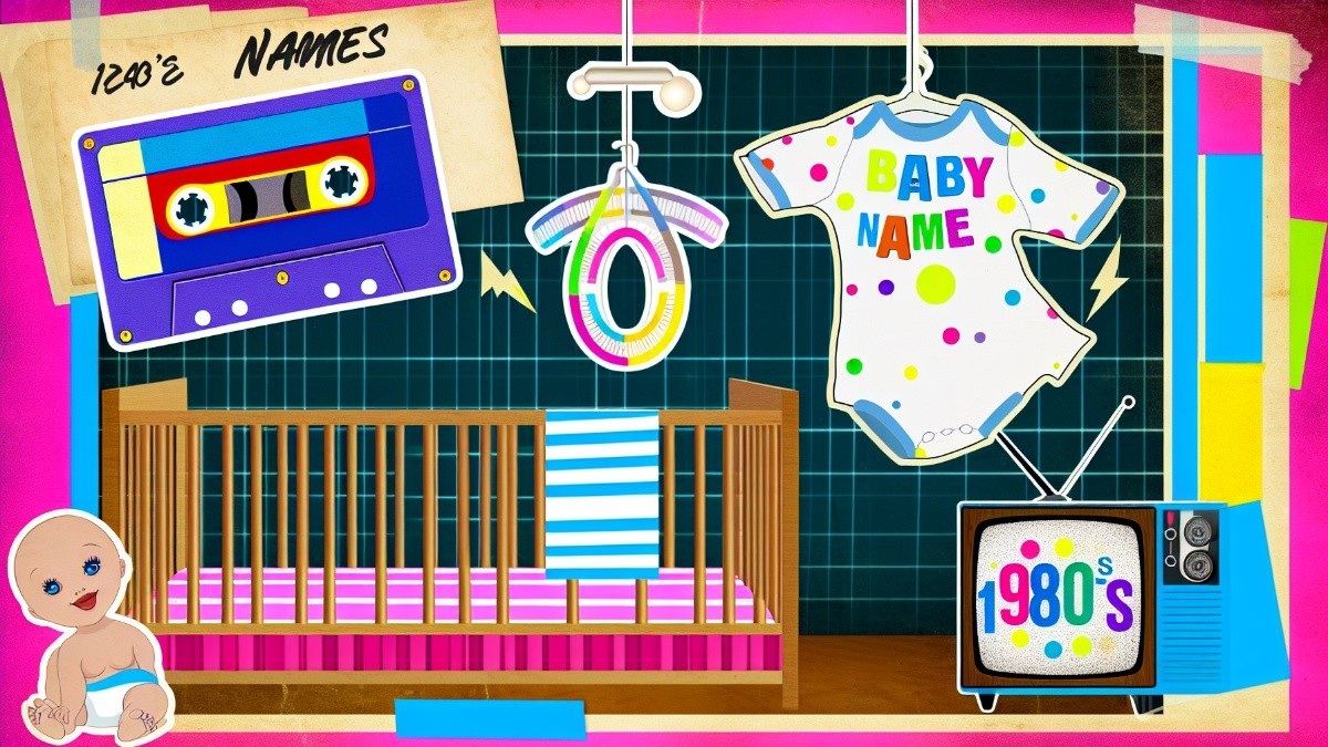 Baby names from the 80's: A nostalgic trip back to a totally radical decade