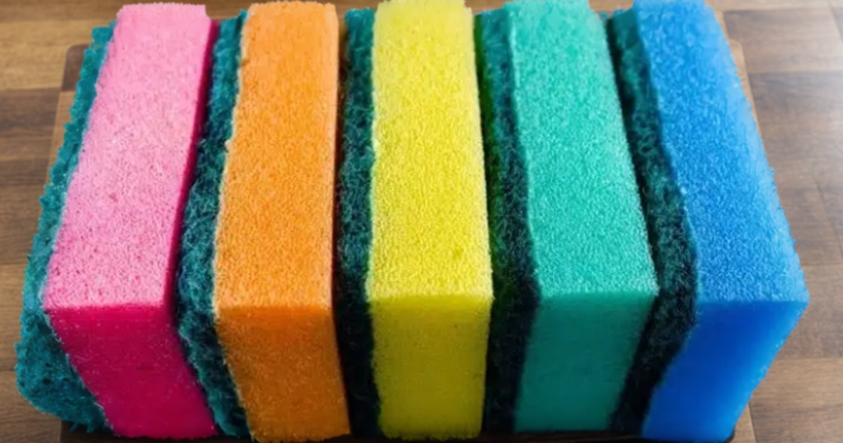 Few People Know This: Here’s What the Colors of Kitchen Sponges Really Mean