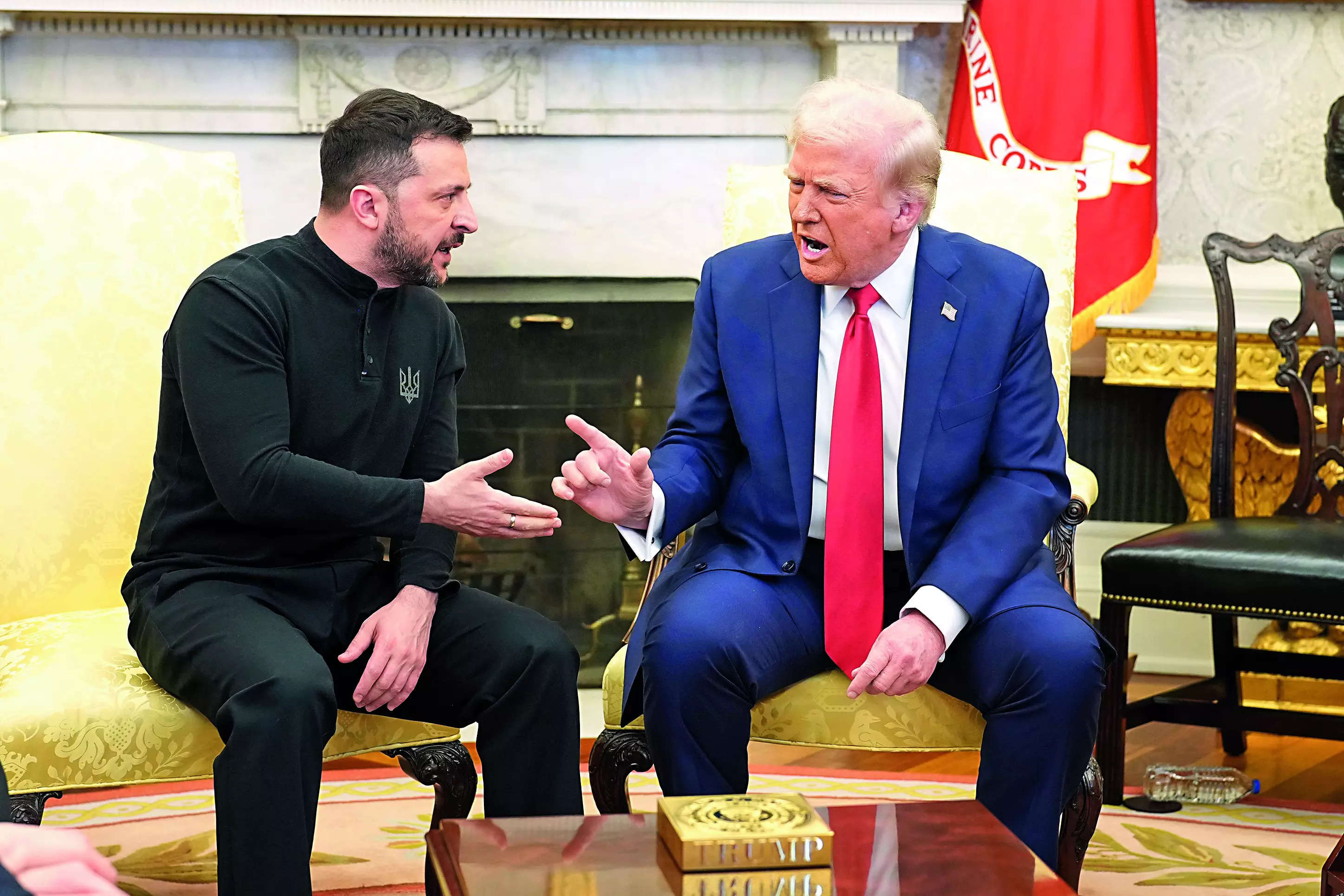 Ukraine turns Trump-Vance meeting into merch, selling T-shirts ...