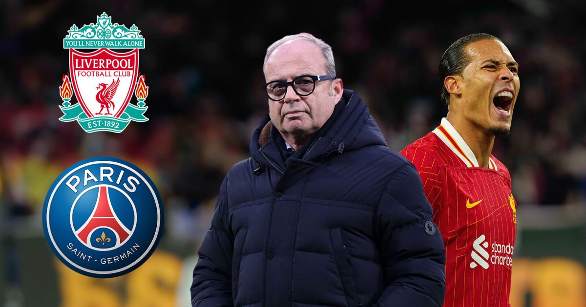 Van Dijk spoke to PSG chiefs after Liverpool defeat to apologise for ...