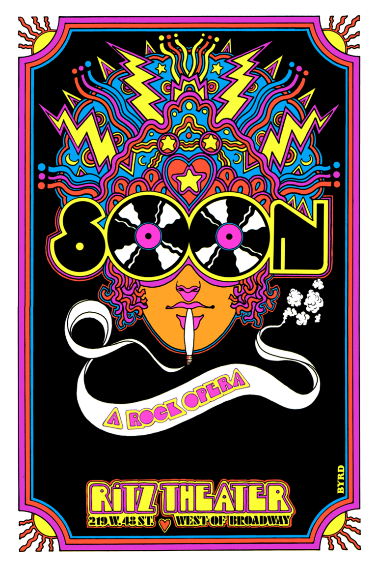 David Edward Byrd, Whose Posters Captured the Psychedelic Age, Dies at 83
