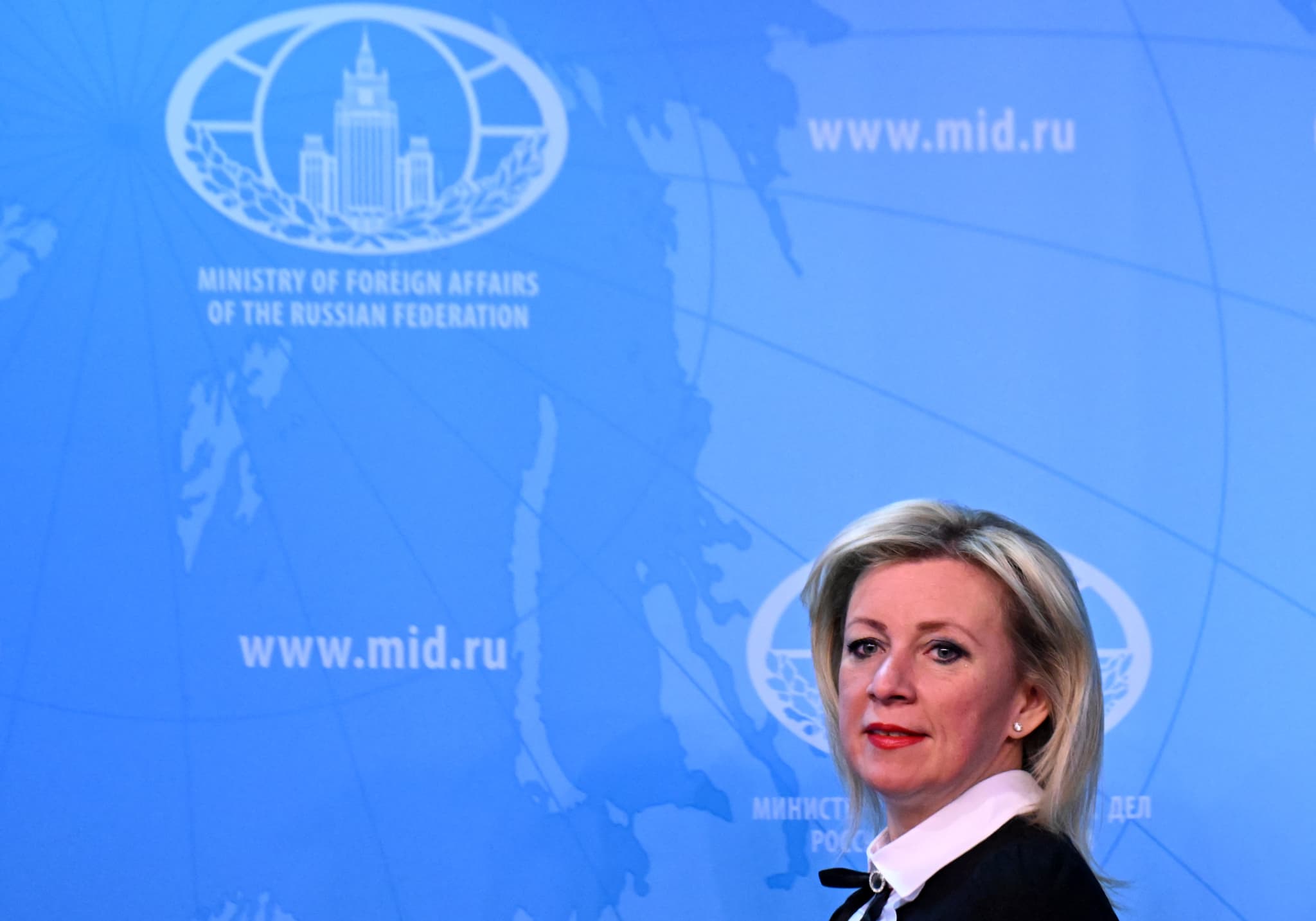 Cette porte-parole du gouvernement russe se moque des "sanctions sans ...