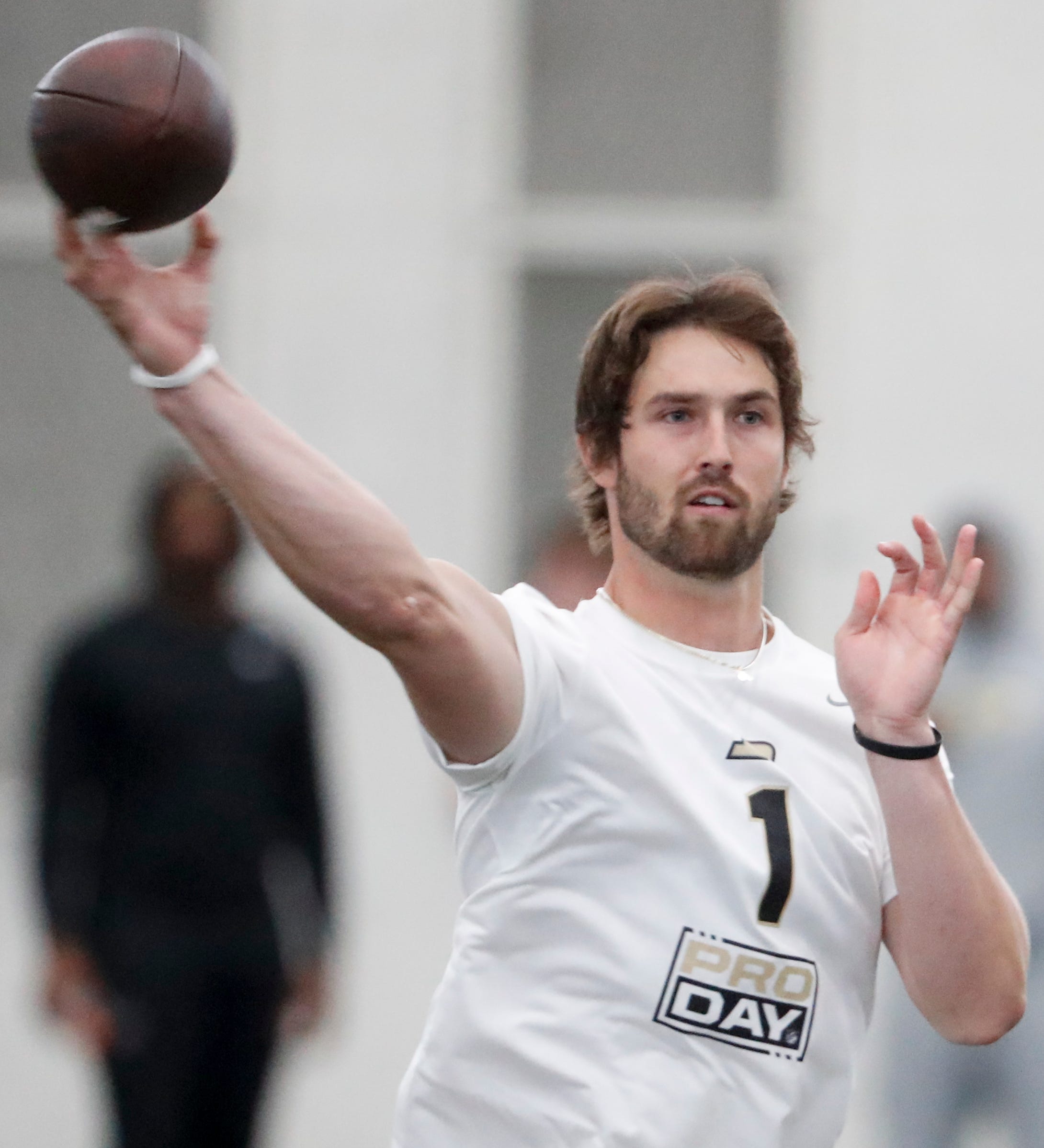 Hudson Card once seemed destined for the NFL. Purdue football QB still ...