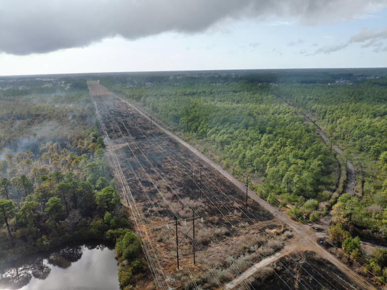 Carolina Forest wildfire remains 70% containment nearly two weeks later