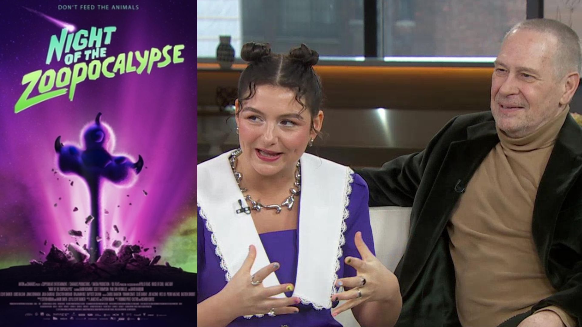 New animated family film follows a team of zoo animals fighting a ...