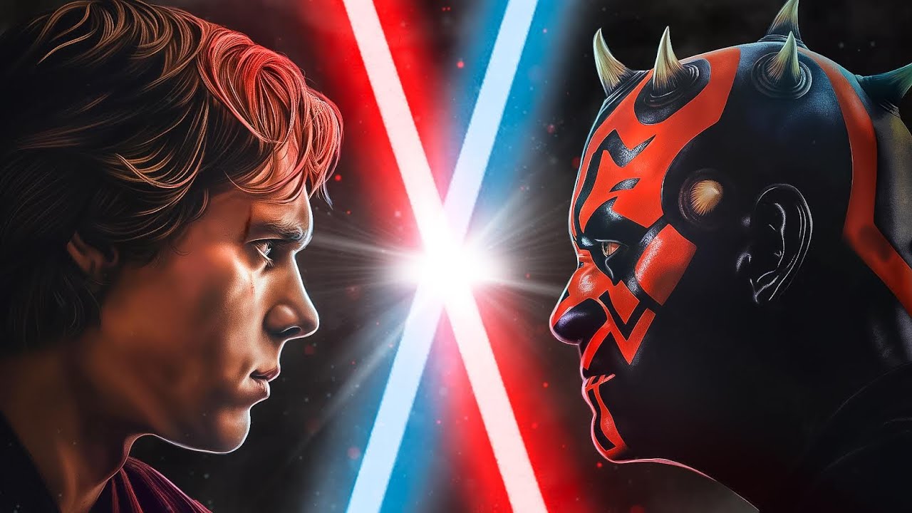 What if Anakin and Darth Maul faced off in battle?