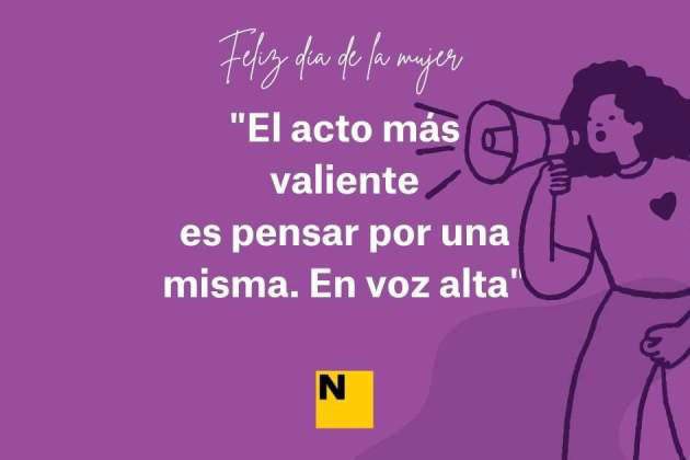 ¡Feliz Día de la Mujer 2025! Frases bonitas con foto para enviar para el Día Internacional de la ...