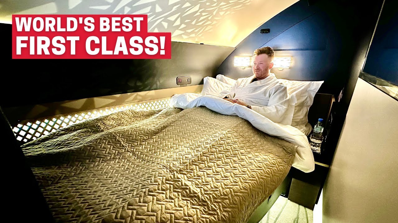 8 Hours on World’s Best First Class Flight | Etihad The Residence