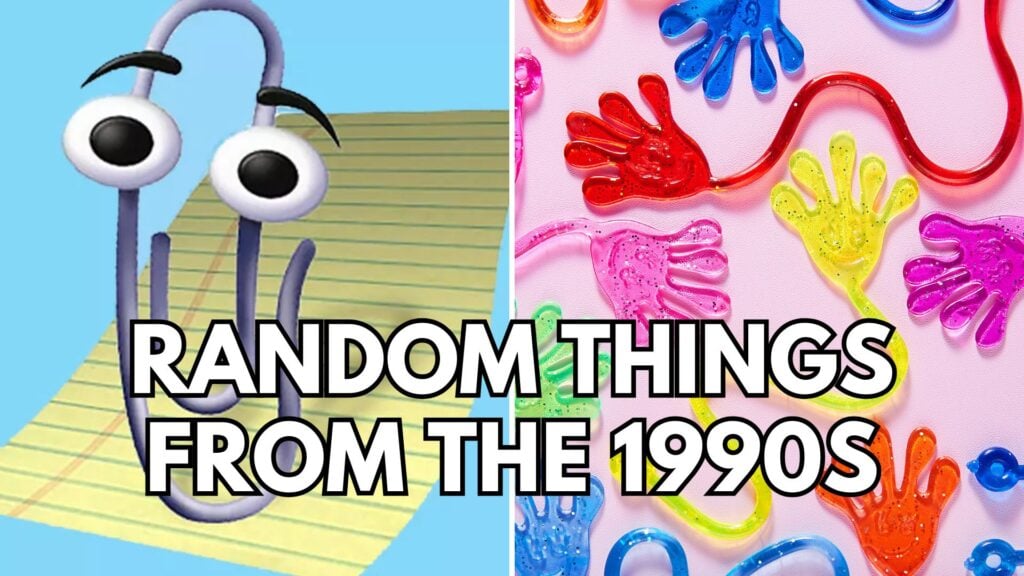 18 Things You Haven’t Thought About Since the 90s