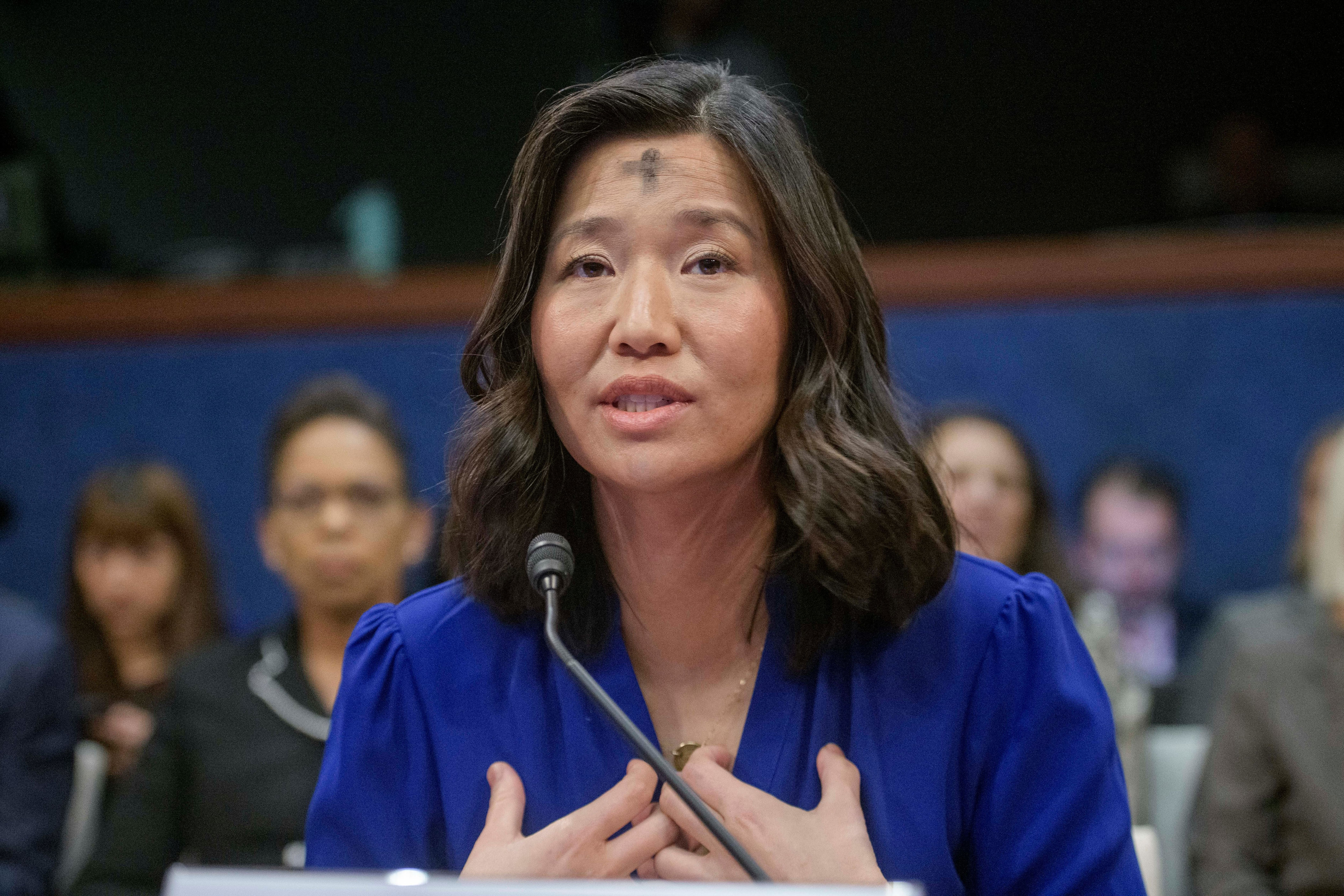 Mayor Michelle Wu defends Boston, demands reforms during heated ...