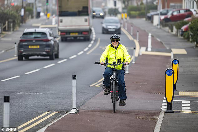 Fury over 2ft cycling 'wands' that stop locals parking in drives