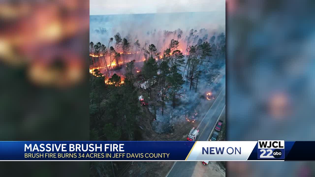 Massive wildfire in Southeast Georgia