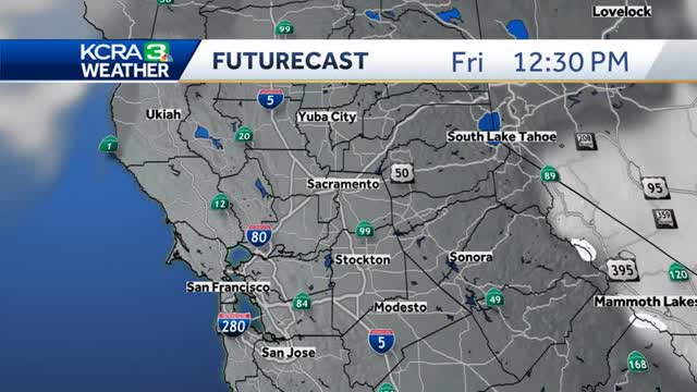 Another cool day with decreasing showers followed by sunny and dry skies