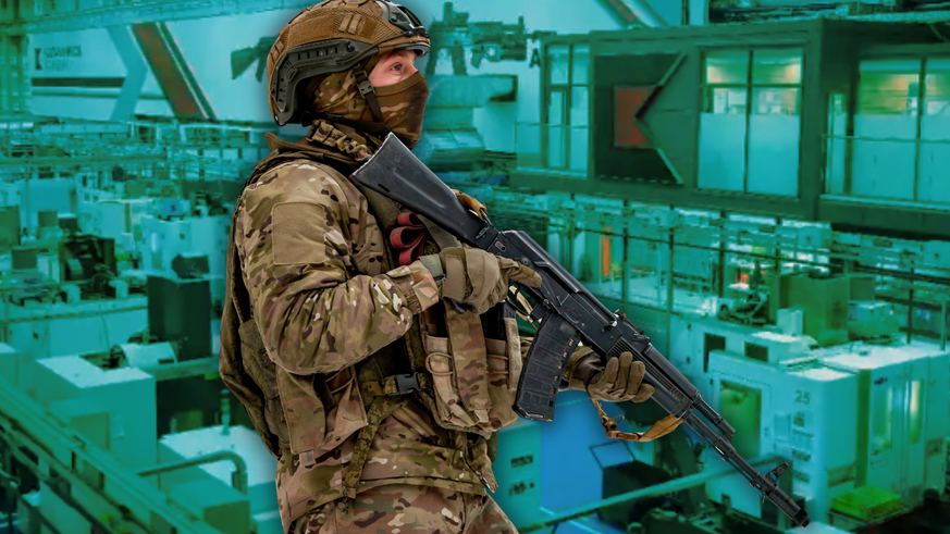 Des machines suisses fabriquent les kalachnikovs de Poutine