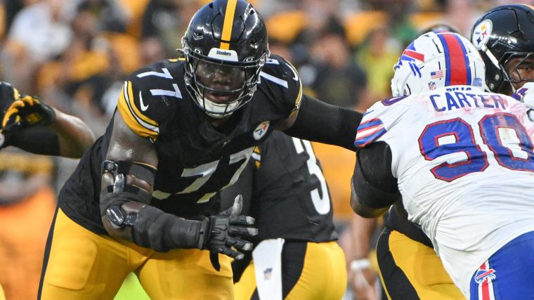 Steelers predicted to sign $15M insurance policy for Broderick Jones ...