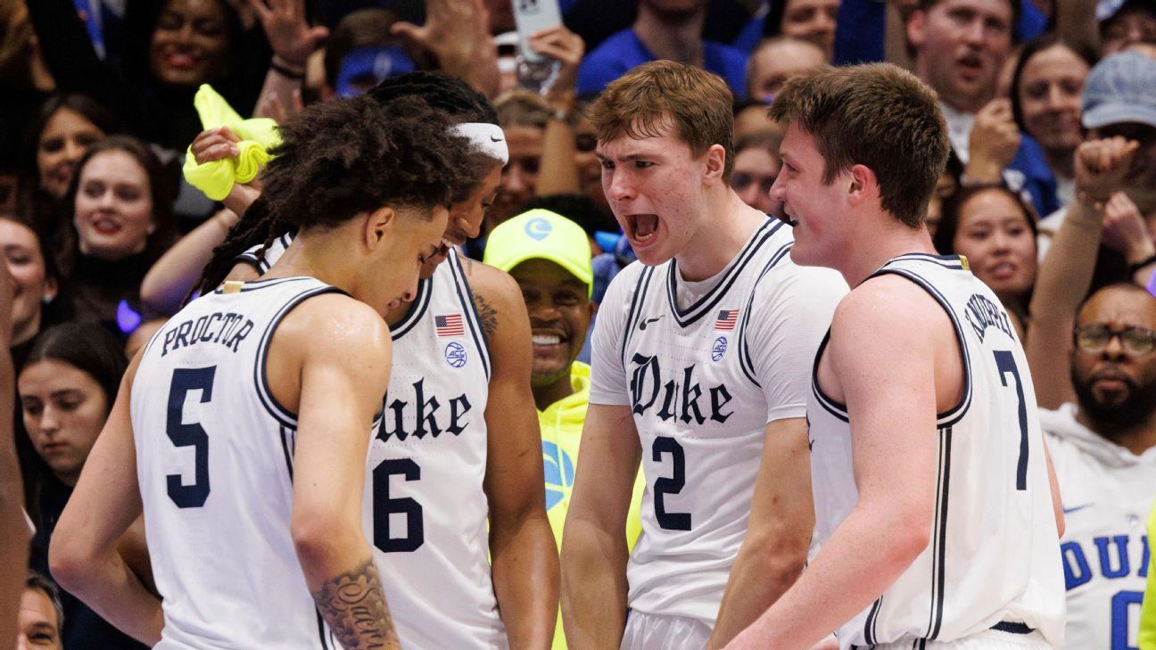 NCAA men's basketball Power Rankings: Duke tops final 2024-25 edition