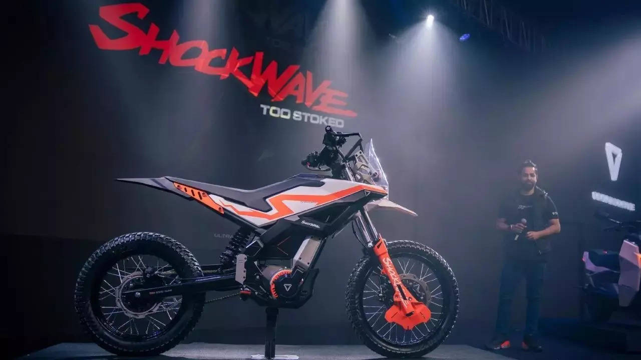 Ultraviolette Shockwave E-bike Unveiled: Powerful Performance & Cutting ...