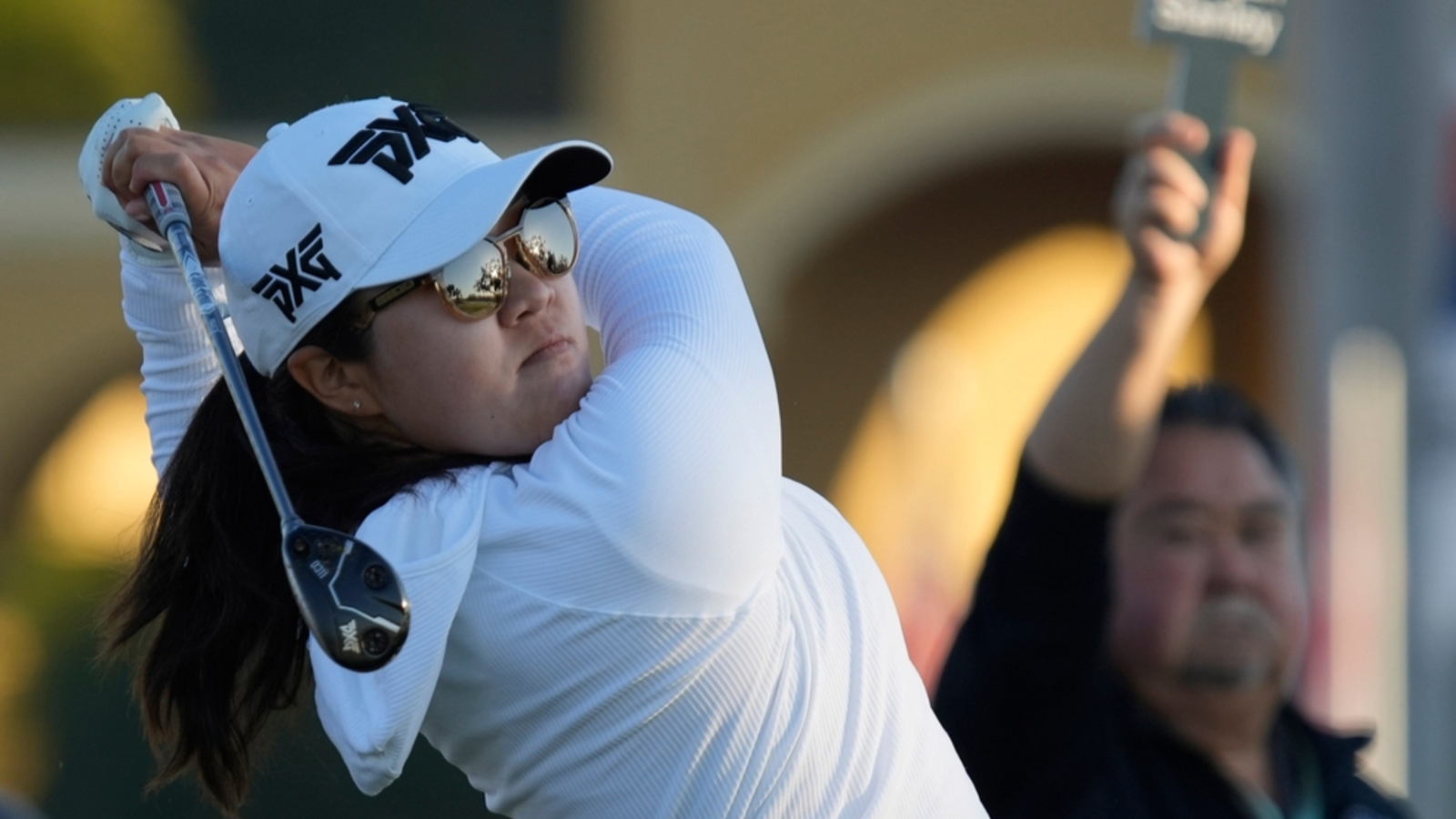 Florida's Auston Kim shares first-round lead at Blue Bay LPGA