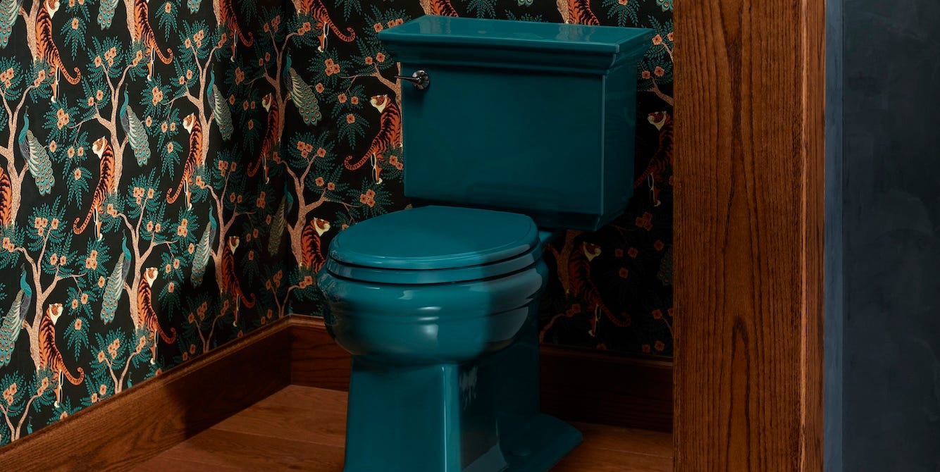 Colorful Toilets Are Everywhere Again—Would You Commit?
