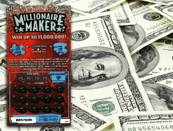 Valrico Man Turns $5 Into $1 Million With Florida Lottery Scratch-Off Win