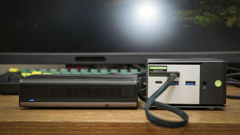 This small eGPU promises to transform OcuLink-equipped machines into ...