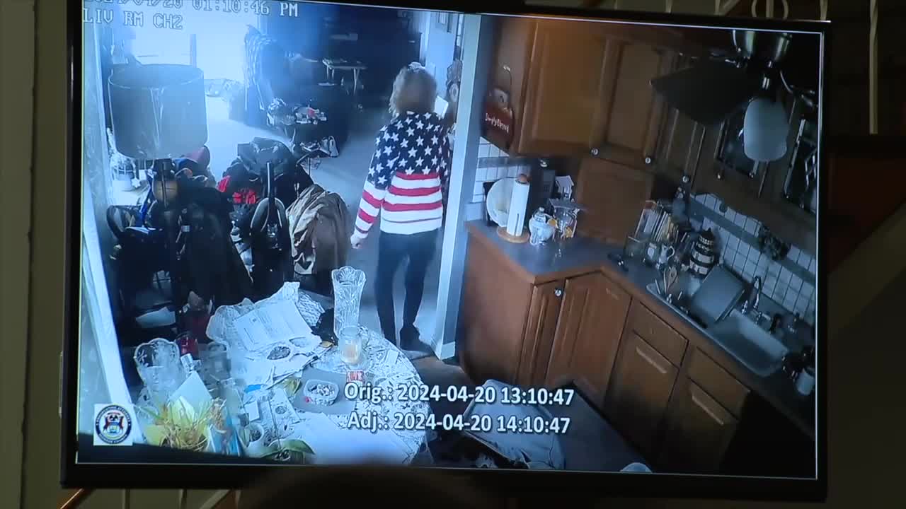 New video shows Marshella Chidester inside home with wine before crash