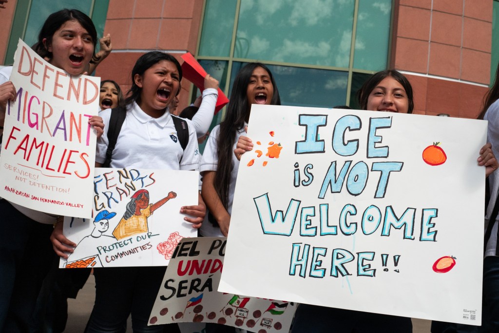 Valley Students Walkout to Protest Immigration Policies