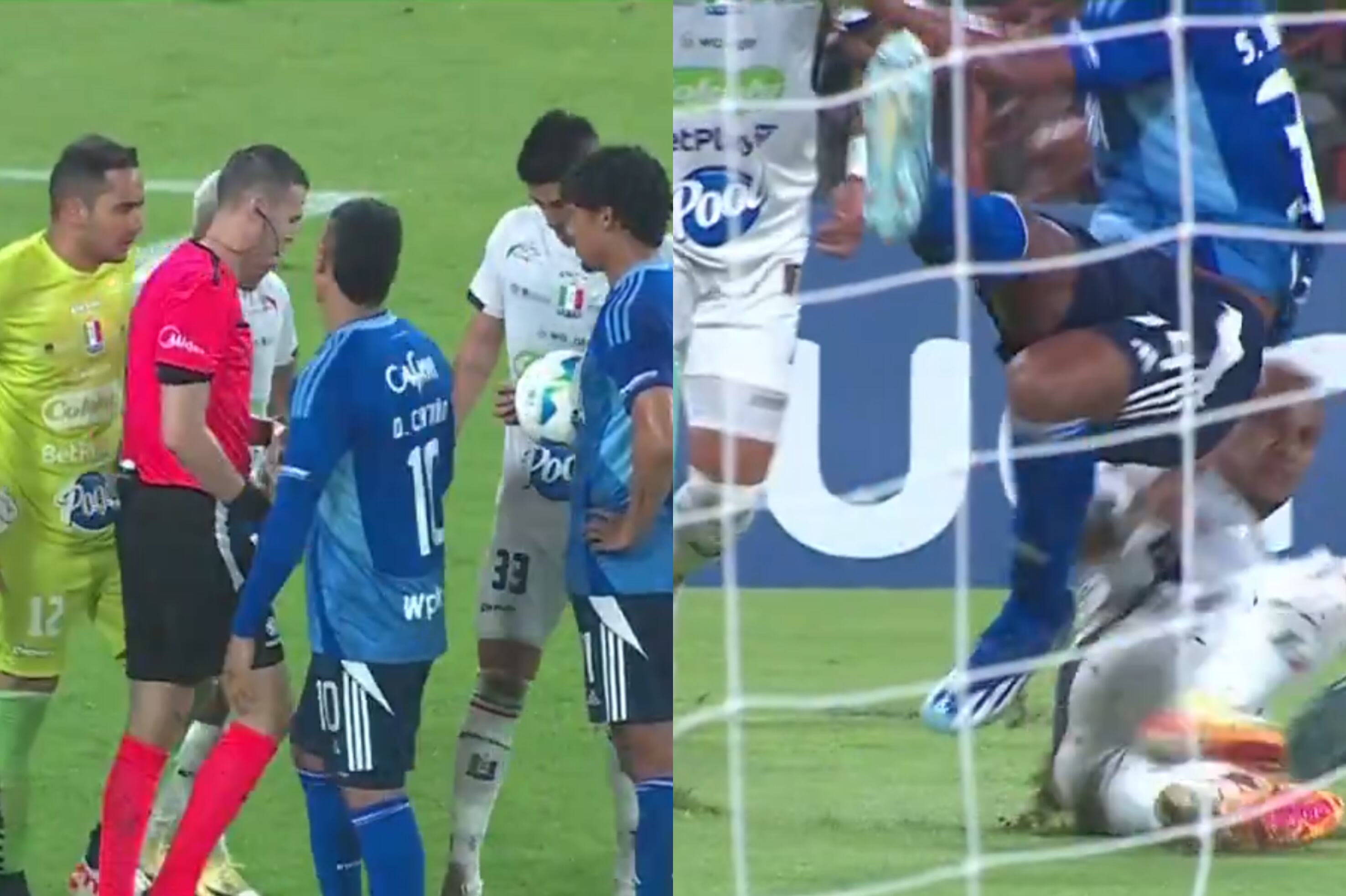 Polémica en Once Caldas vs. Millonarios: ¿era penalti contra Sander ...