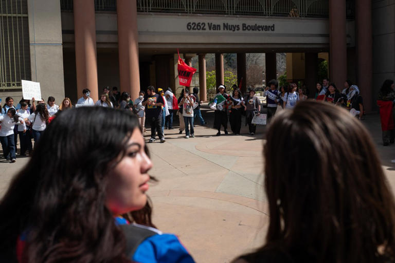 Valley Students Walkout to Protest Immigration Policies