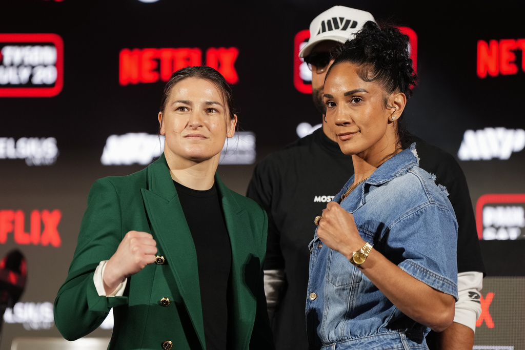 Katie Taylor y Amanda Serrano llevan su trilogía de boxeo de vuelta al ...