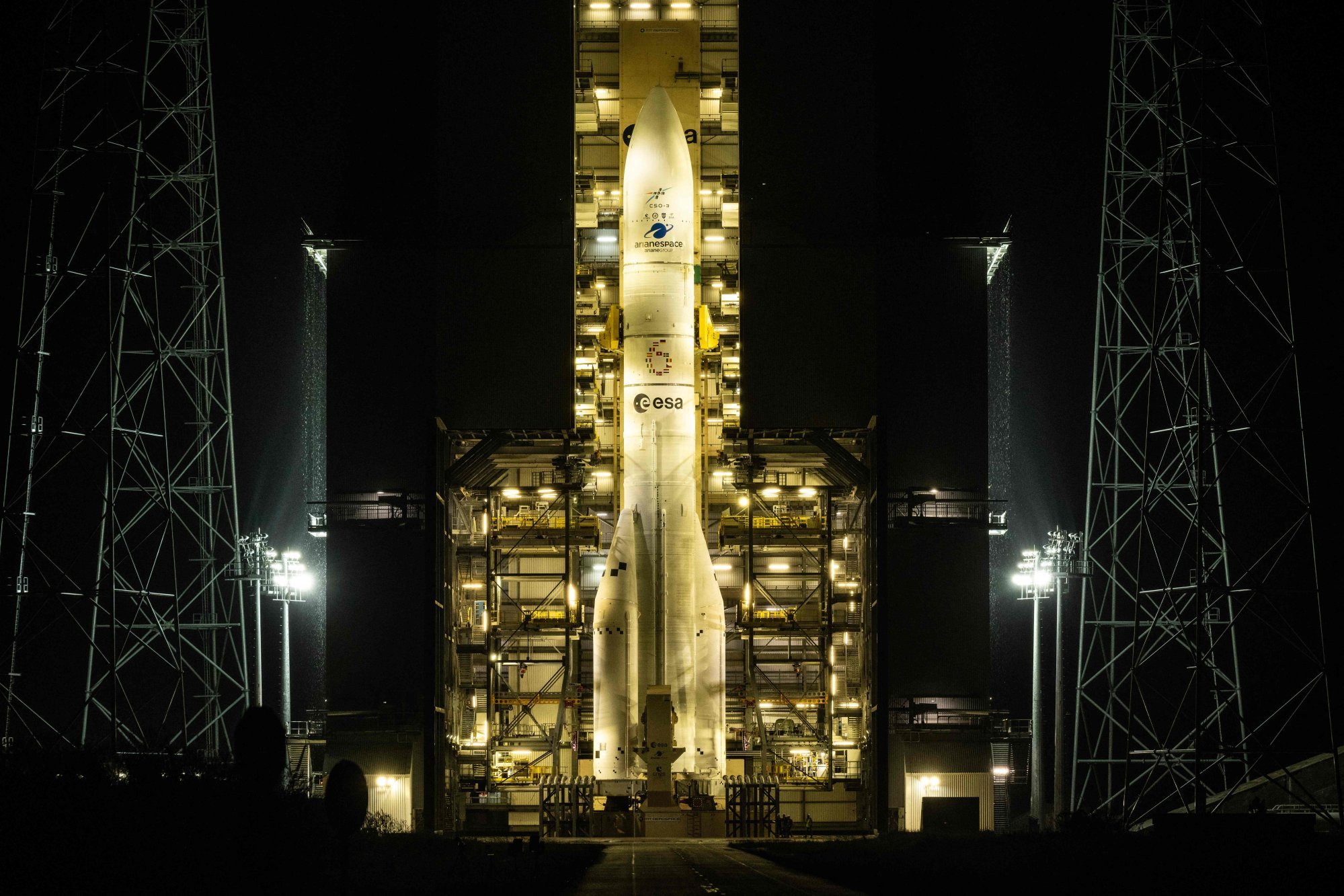 Europe’s Ariane 6 rocket blasts off on first commercial mission