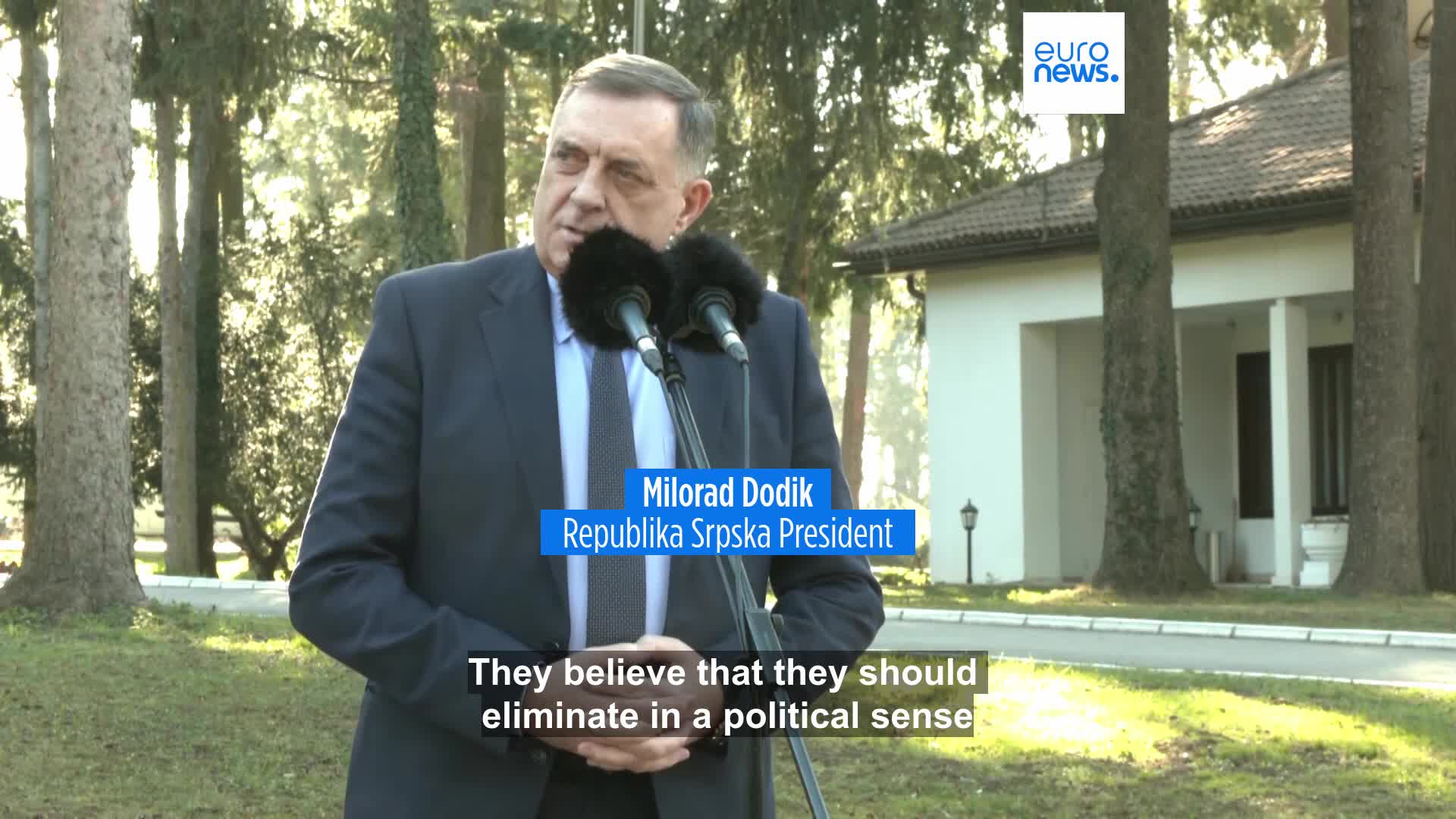 Bosnian Serb leader Milorad Dodik's new laws spark major political crisis