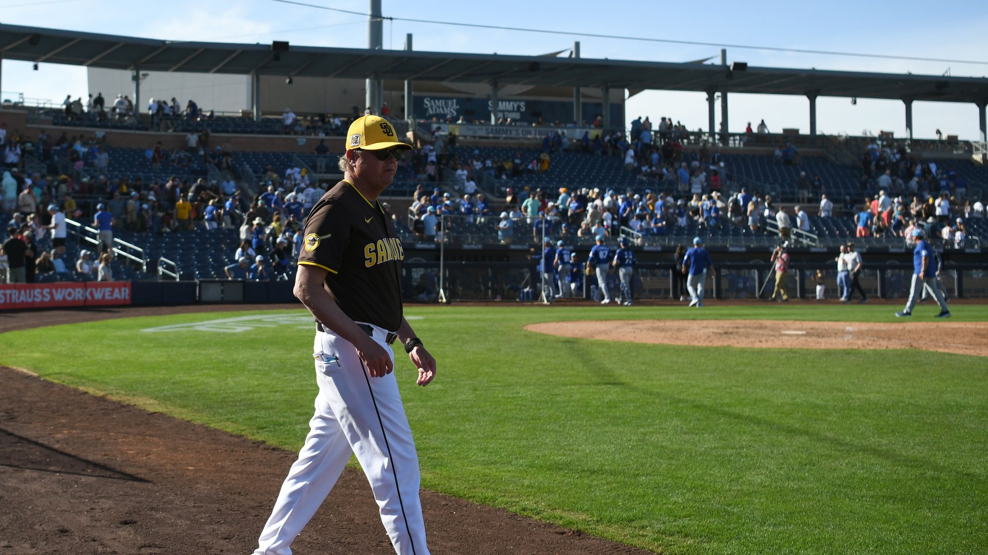 Spring Training Game 14: San Diego Padres at Texas Rangers