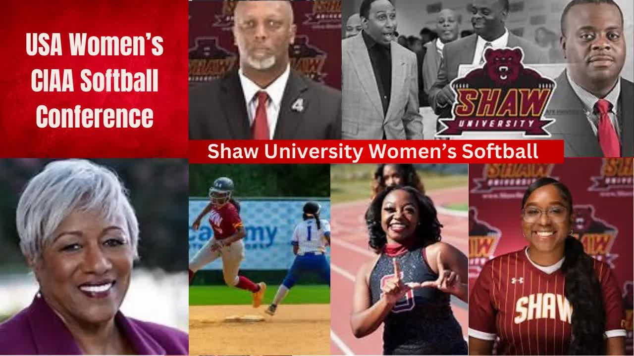 Shaw University Women's Softball: CIAA HBCU Action