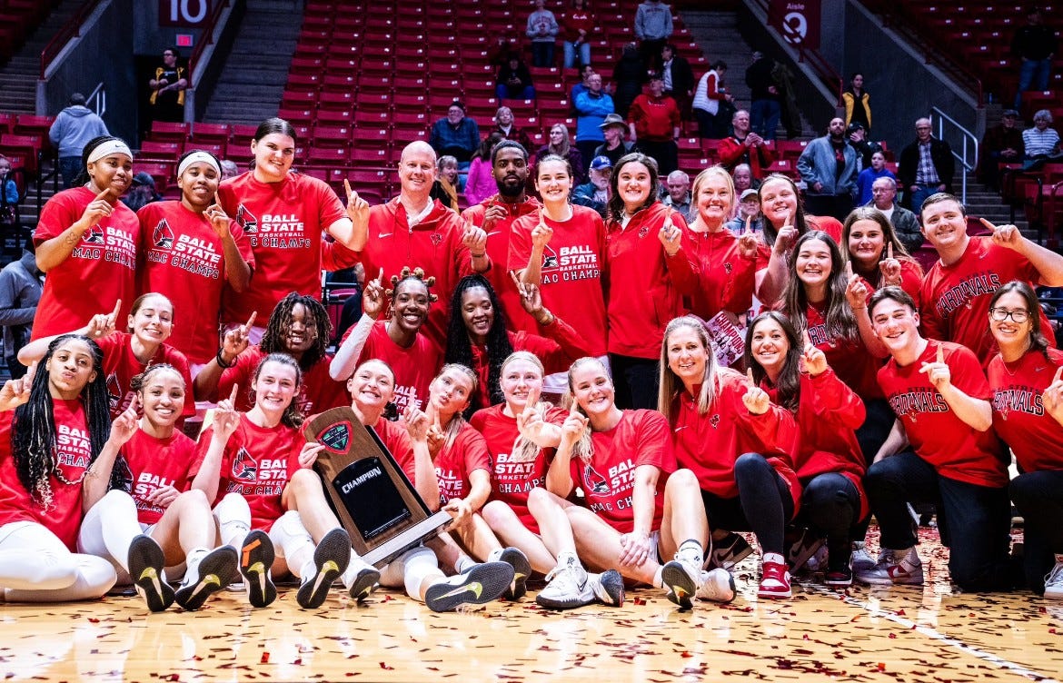 Here is defending MAC champ Ball State women's basketball schedule for ...