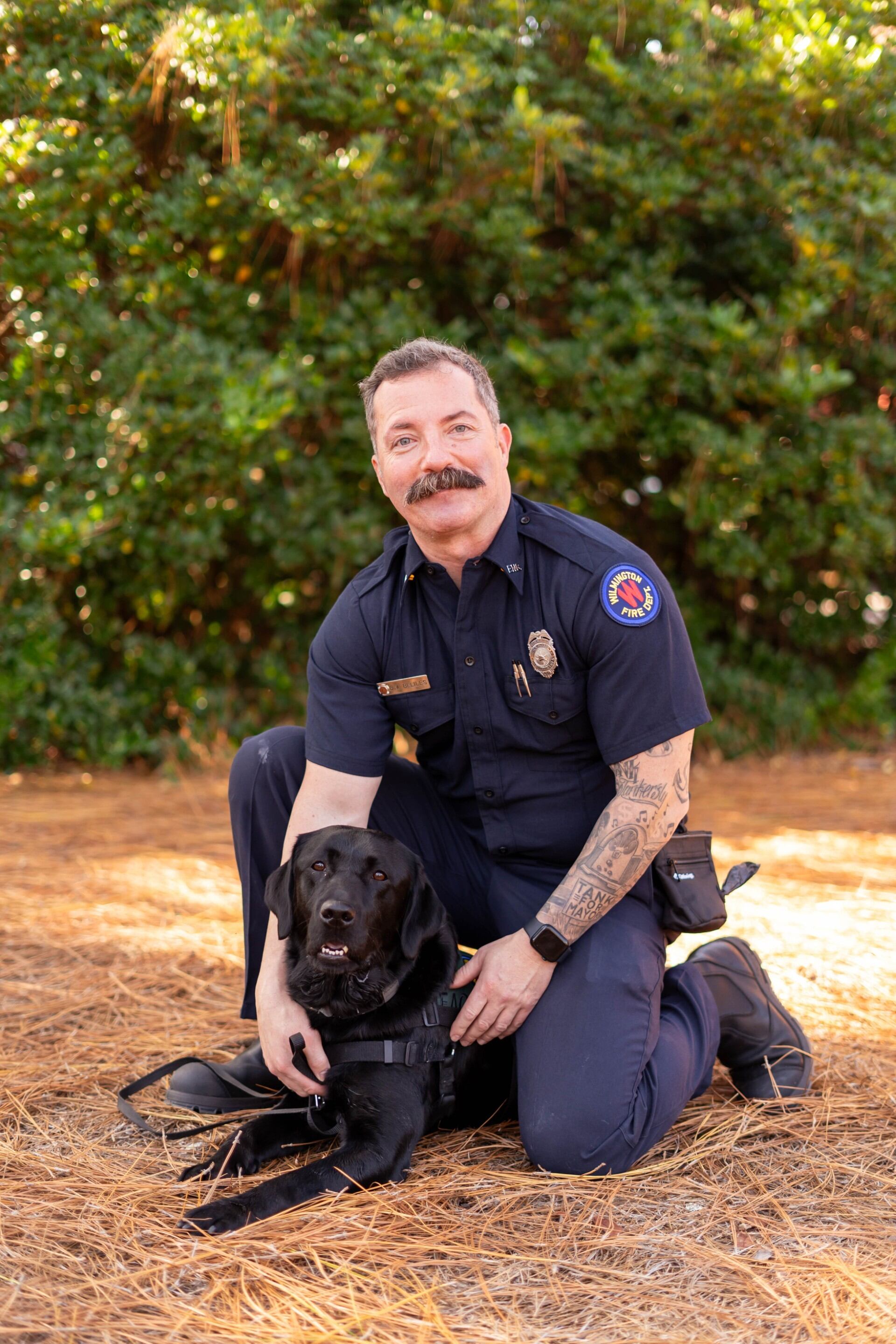 Wilmington Fire Department adds Crisis Response Facility Dog Milo to ...