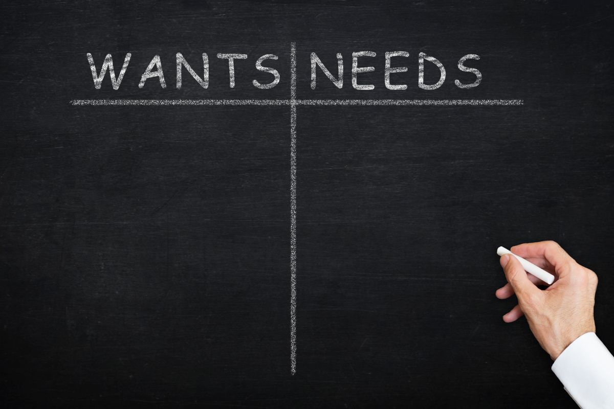 How to Prioritize Needs vs. Wants in your Budget