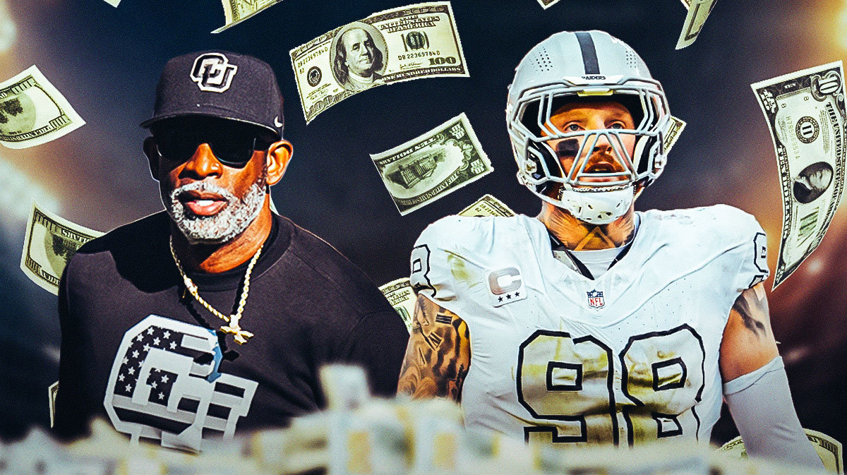 Raiders star Maxx Crosby’s historic $106.5 million contract draws Deion ... Raiders star Maxx Crosby’s historic $106.5 million contract draws Deion ...