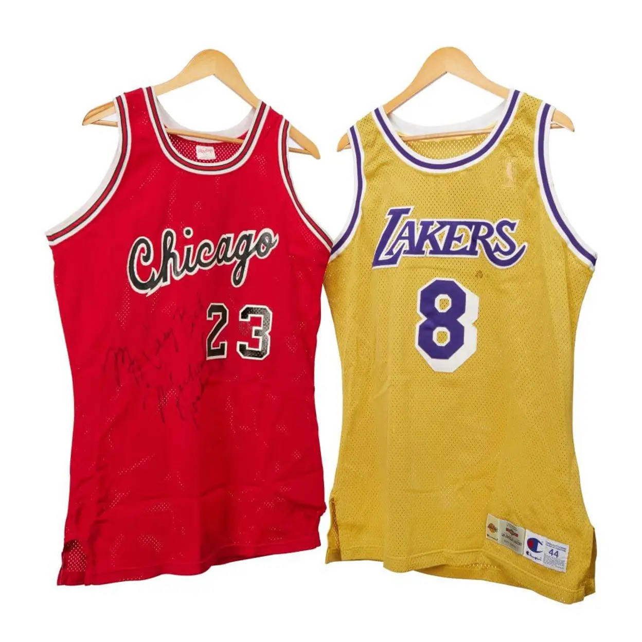 Michael Jordan and Kobe Bryant's Rookie NBA Jerseys to be Auctioned at ...