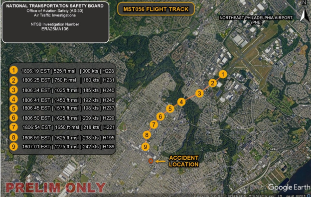 NTSB releases preliminary report on Philadelphia air ambulance crash NTSB releases preliminary report on Philadelphia air ambulance crash